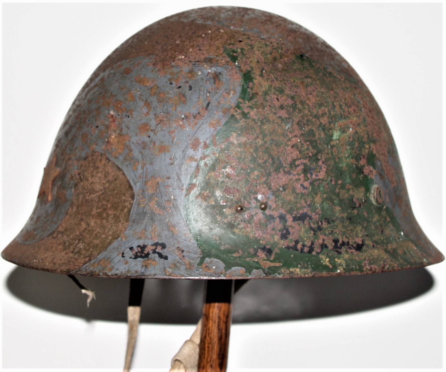 Camouflage and Non-Standard Painted Japanese Type 90 Steel Helmet for ...